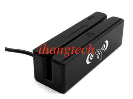 dual interface reader with function of Magstripe Card Reader Track 1, 2, 3 and  IC card read write supplier