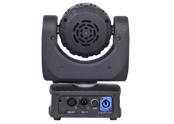 Quad Color LED Moving Head Zoom , DJ Lights Moving Heads 8 Degree High efficiency