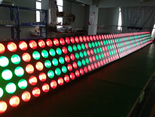 Matrix Blinder RGB LED Wall Washer Stage Effect Lighting , 25pcs x 30W COB LED Light 3 in1