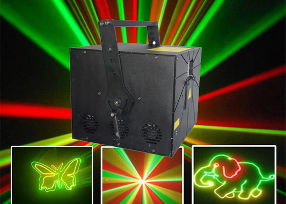 Green 8000mw Animation laser light show For Disco AC 90V - 240V