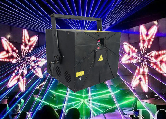 DMX 512 RGB Powerful Green Laser Sound Activated 90VAC - 250VAC / 300VA