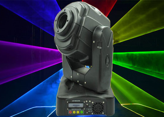 1.8 W Halogen Bulbs Animated Moving Head Laser Light 2000mW Black 25kpss ILDA 90Ra