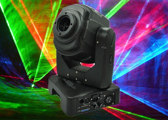 1.8 W Halogen Bulbs Animated Moving Head Laser Light 2000mW Black 25kpss ILDA 90Ra