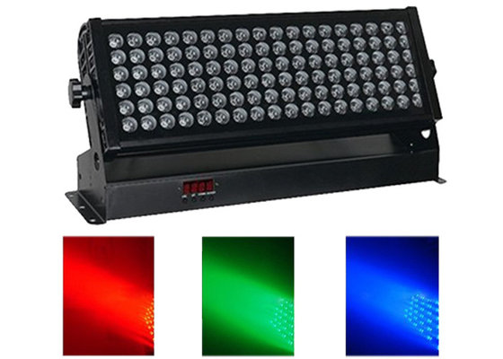 Outdoor IP65 High Power LED Wall Washer DMX512 RGB 72pcs × 3W Digital Screen