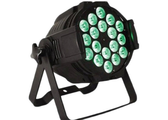 RGBWA Indoor Led Par Lamps Aluminum Alloy Material 18 × 15W Digital Screen