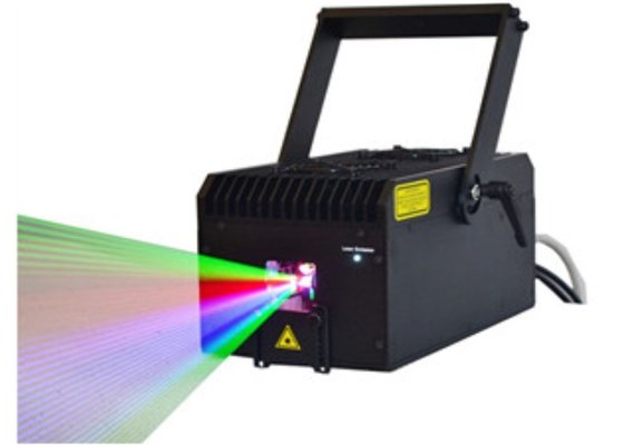 Analog 100Khz Party Animation Laser Light , Pure Diode RGB Stage Lighting
