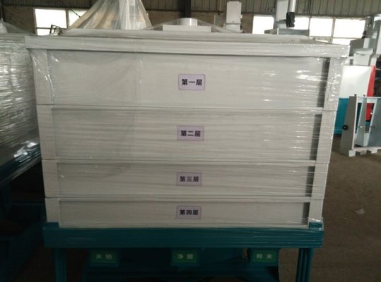 Life Rice Grading Machine Less Electric Power Efficient Cushioning