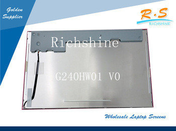 AUO 24" Industrial LCD Screen G240HW01 V0 resolution 1920x1080