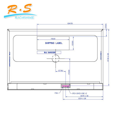 11.6inch  ips Laptop LCD Screen , 1366*768 HD laptop monitor display B116xan02.7