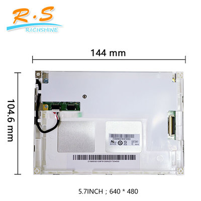 5.7" G057VN01 V2 TFT Industrial LCD Screen module with CMOS 33 pins Interface