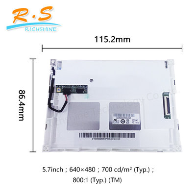 G057VN01.0 Auto LCD Screen , industrial lcd display G057VN01 V0