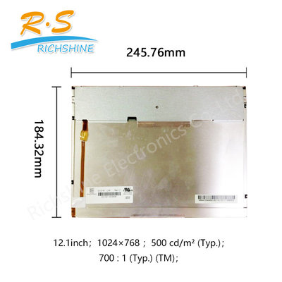 12.1 inch industrial LCD panel G121X1-L04 for industrial machine