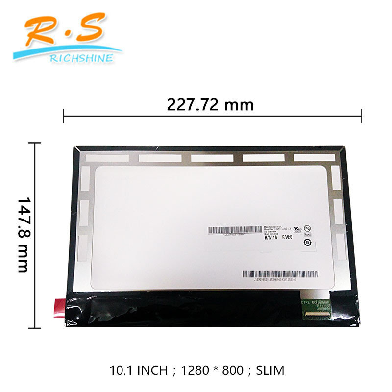 B101EAN01.5 LCD Panel Assembly AUO Touch Screen 10.1 Inch 1280*800 For Acer Laptop