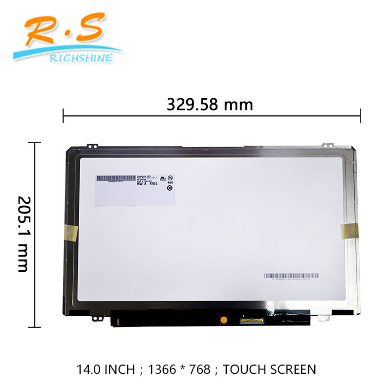 Brand new 14.0'' Replacement Touch Screen LCD Display B140XTT01.1