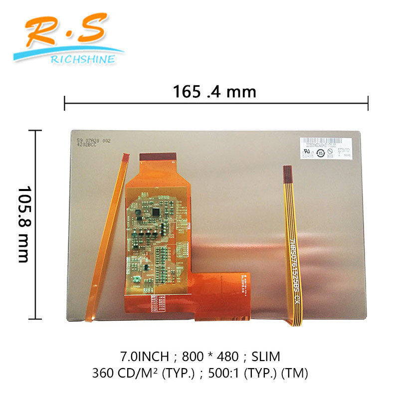 AUO G070VTT01.0 7 inch lcd screen for tablet / industrial or medical equipment