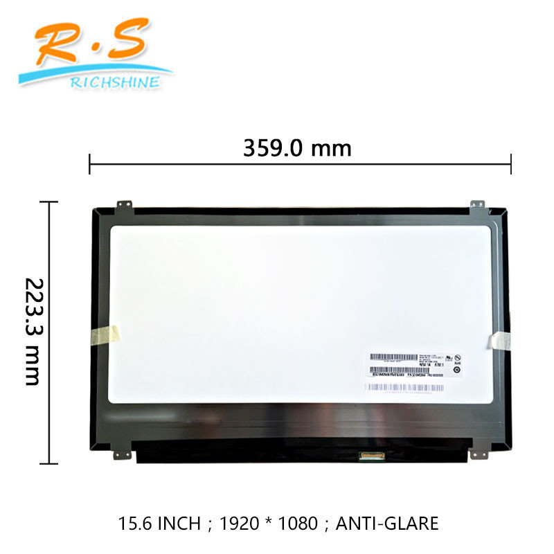 AUO 15.6" 1920x1080  	IPS Lcd Screen eDP MATTE 30 pin B156HAN01.2