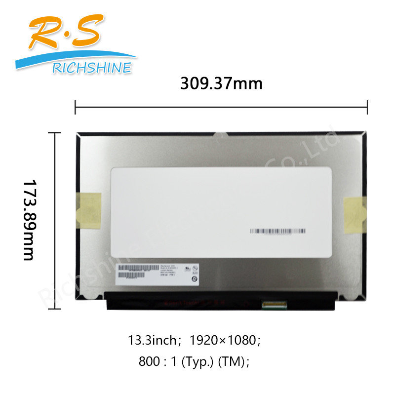 Original Condition Touch Screen LCD Display 14.0 Inch 1920*1080 TFT Laptop Screen For B140HAK02.0