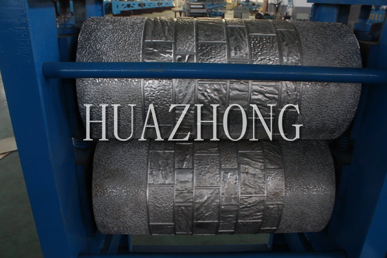850mm Cold Rolled Shheet Embossing Machine For Decorative Panel With Cr12 Broach