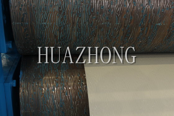 850mm Cold Rolled Shheet Embossing Machine For Decorative Panel With Cr12 Broach