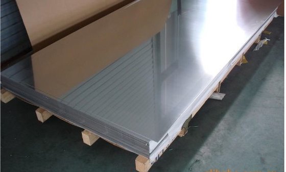AISI 304 Mirror Polished Stainless Steel Sheet Metal With 50 Micron PVC Film