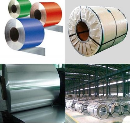 Commercial Pipe Galvanised Steel Coils , Gi Steel Coil Roll Of Galvanized Sheet Metal