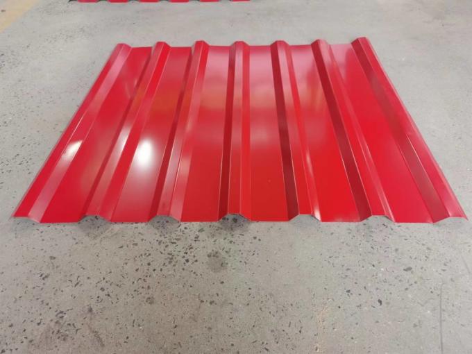 Electric Trapezoidal Sheet Roll Forming Machine For Roof Sheet Tile 1
