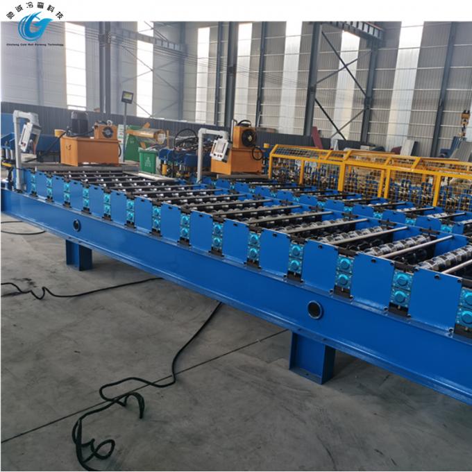Electric Trapezoidal Sheet Roll Forming Machine For Roof Sheet Tile 7