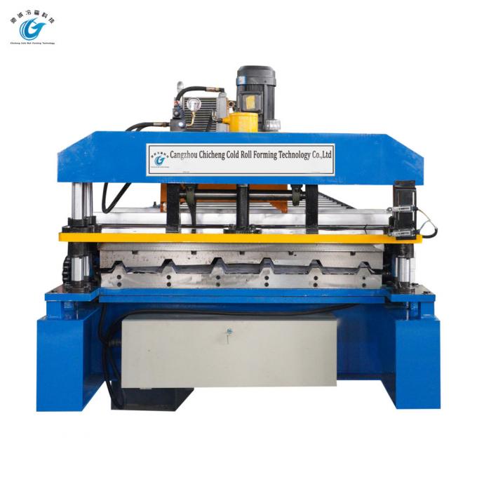 Electric Trapezoidal Sheet Roll Forming Machine For Roof Sheet Tile 5