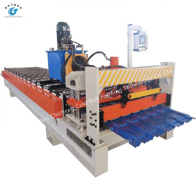 Hot Glazed Roofing Sheet Roll Forming Machine 5
