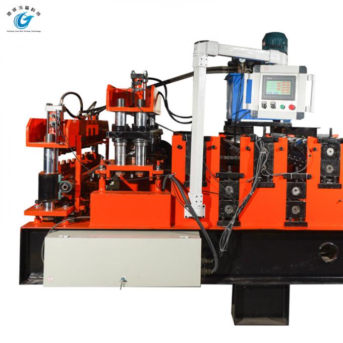 Double Layer Glazed Tile Trapezoidal Roof Pedal Plate Roll Forming Machine 3