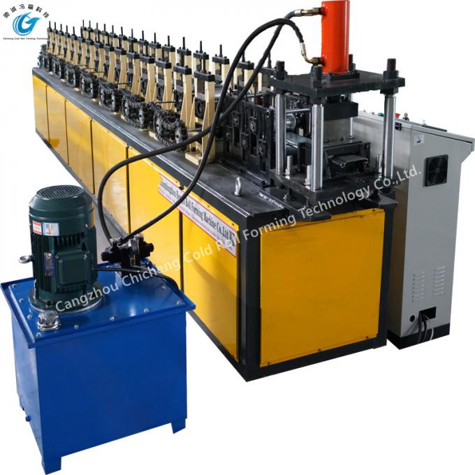 CE ISO Roller Shutter Door Roll Forming Machine  Colored Steel Tile Type 1