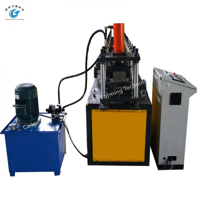 CE ISO Roller Shutter Door Roll Forming Machine  Colored Steel Tile Type 3