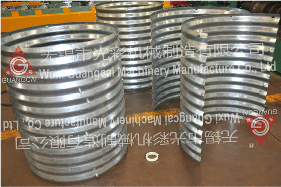 Currugated Roof Gutter Steel Culvert Roll Forming Machine Steel Ditch Roll Forming Line