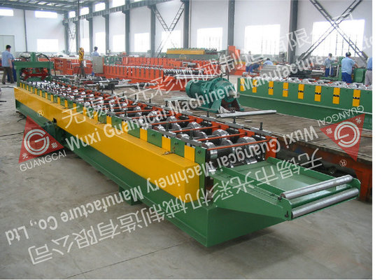 PLC Control Metal Wall Panel Roll Forming Machine For Workshop High Efficiency