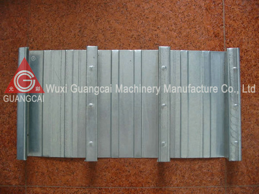 Corrugated Metal Sheet Floor Deck Roll Forming Machine for Roof / Wall Panel