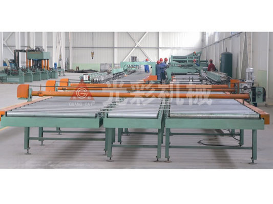 Silo Roof / Tapered Roof Panel Automatic Roll Forming Line Cutting , Punching and Forming Machine