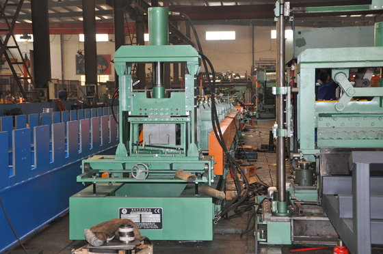 High Speed Metal Cable Tray Roll Forming Machine / Punching Machinery