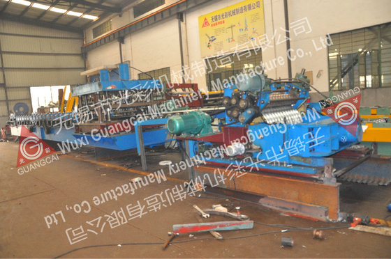Metal Pipe Steel Culvert Roll Forming Machine / Rolling Form Line 1.0mm - 5.0mm
