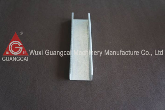 Customized Galvanized Steel Purline C / Z / Q Type For Gymnasium or Hangar