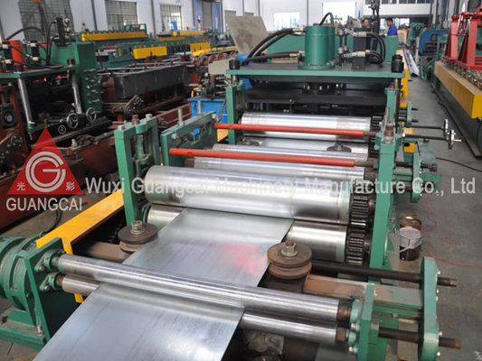 C / Z / E Purlin Roll Forming Machine , Hydraulic Purline Making Machine High Speed