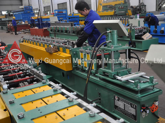 Sheet Metal M Purline Roll Forming Machine For Roof Panel 0.4mm - 1.0mm