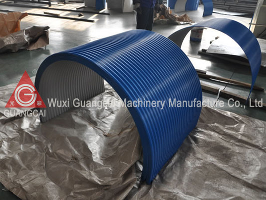 Roof Panel Roll Forming Machine / Curving Machinery for Colored Steel Plate