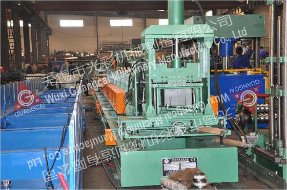 PLC Control Cable Tray Roll Forming Machine Metal Cable Trunking Machinery