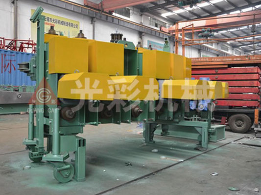 Professioal Spiral Steel Silo Roll Forming Machine Stiffening Rib Producing Line