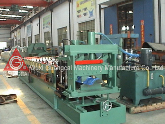 Roof Panel Cold Roll Forming Machine / Ridge Cap Rolling Forming Machinery