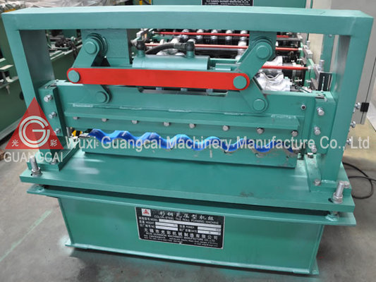 Corrugated Sheet Roll Forming Machine Hydraulic PLC Control Roll Former