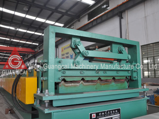Workshop Colour Plate Roll Machine Hydraulic shear with PLC control