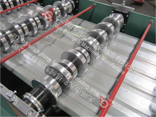 Theatre Roof Panel Roll Forming Machine / Double Layer Thickness 0.4-0.8mm