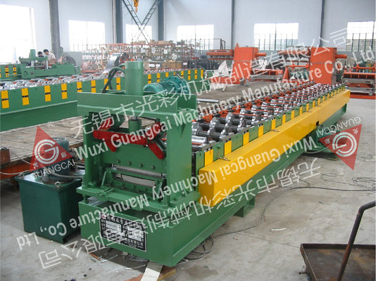 Aluminum Wall Panel Roll forming Machine , Warehouse metal rolling machine