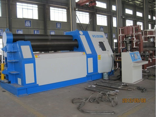 automatic 4 roller rolling machine , bending machine 25mm*2500mm